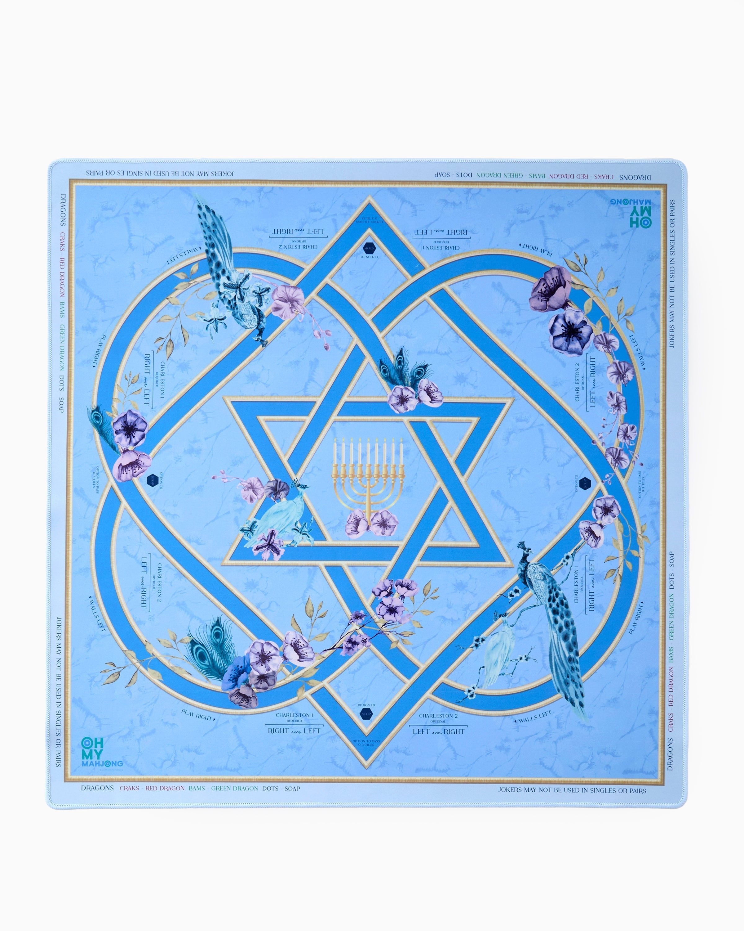 Oh My Mahjong Miracle Mahjong Mat - Elegant Game Accessory — Little Red ...